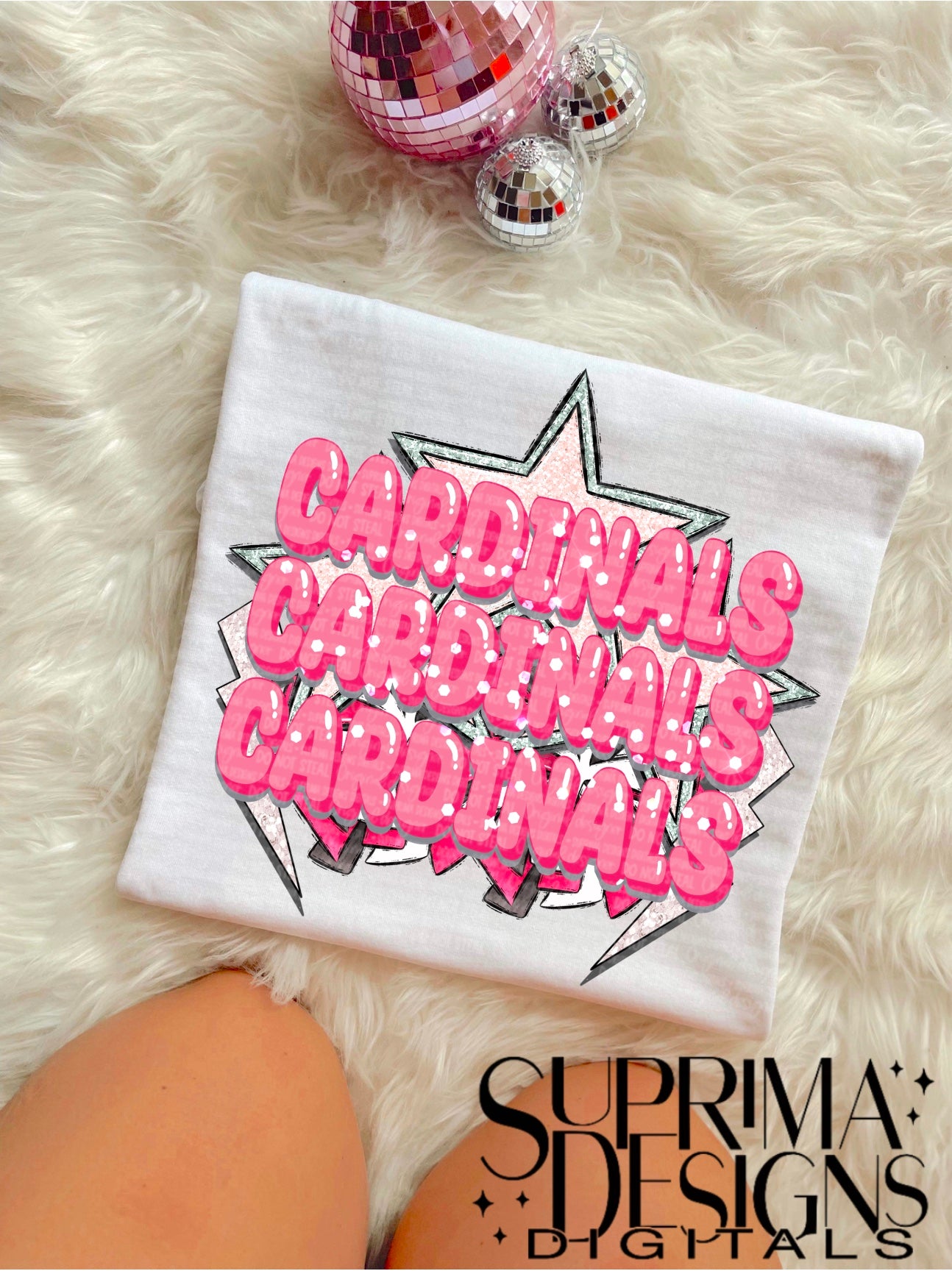 Preppy Stacked Cardinals – Suprima Designs