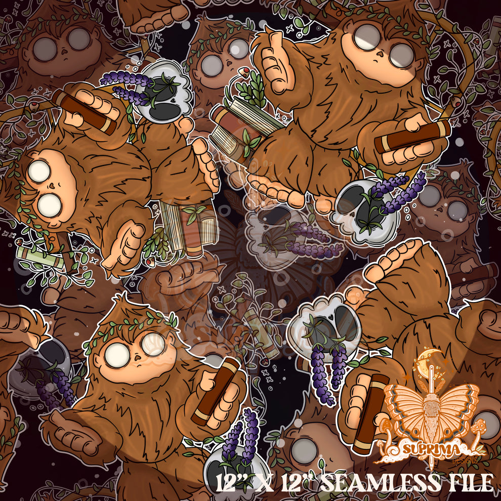 Big Reader Vibes | Seamless 2 Colorway Options – Suprima Designs